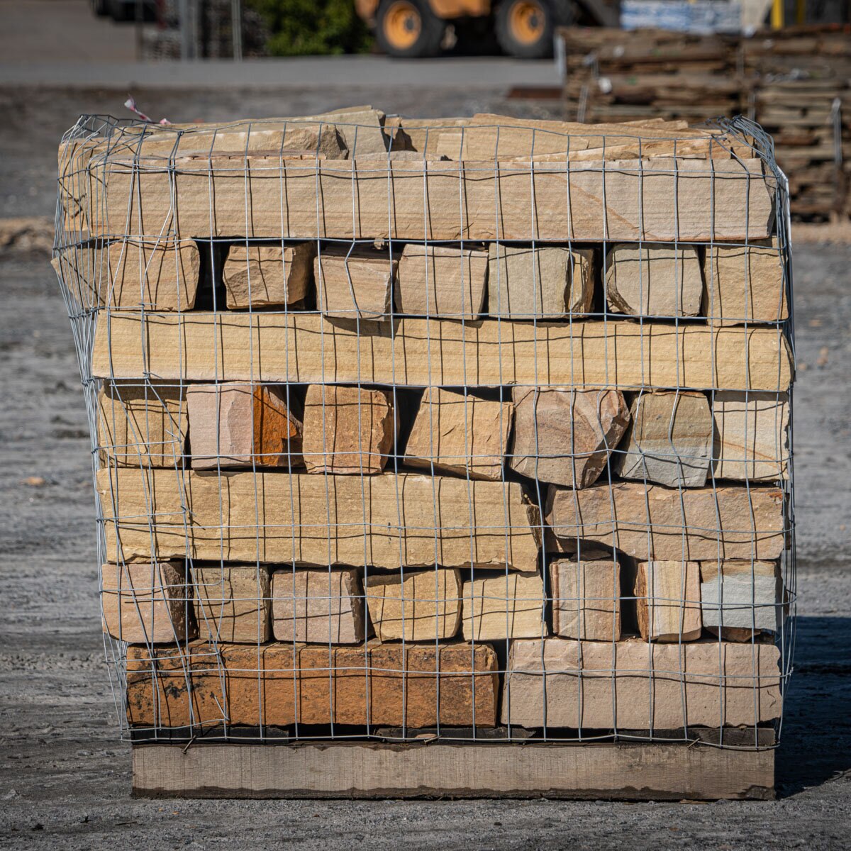 Building Stone Tennessee Variegated Brown Strip Rubble (4 in. Snapped ...