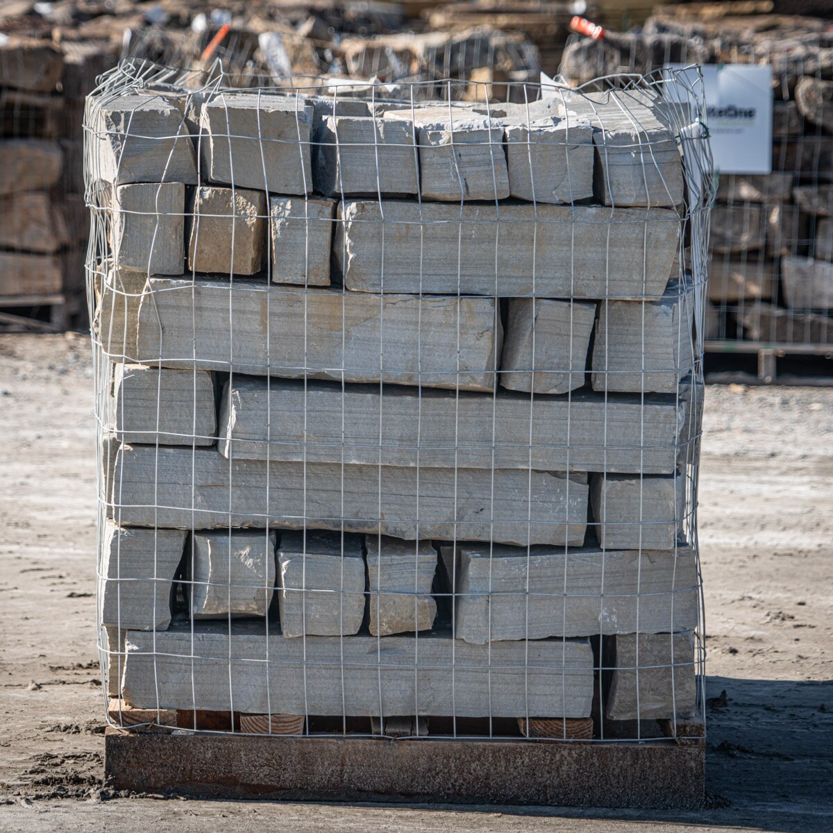 Building Stone Tennessee Blue/Gray Strip Rubble (4 in. Snapped) 2 - 3 ...