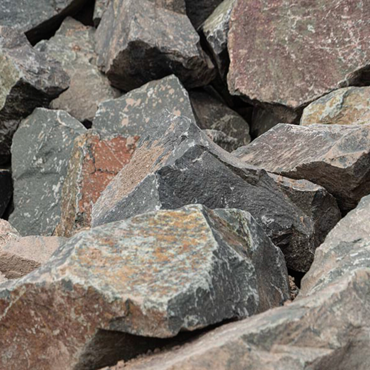 Bulk Trap Rock Rip Rap 18 in. Plus | SiteOne US