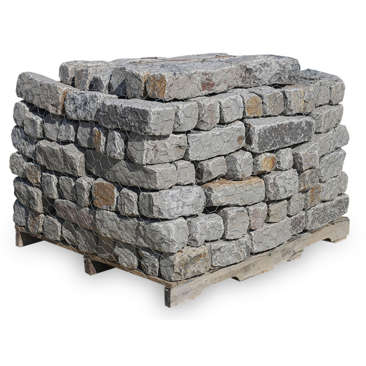 Edgers Oklahoma Blue Tumbled 4 in. x 4 in | SiteOne US