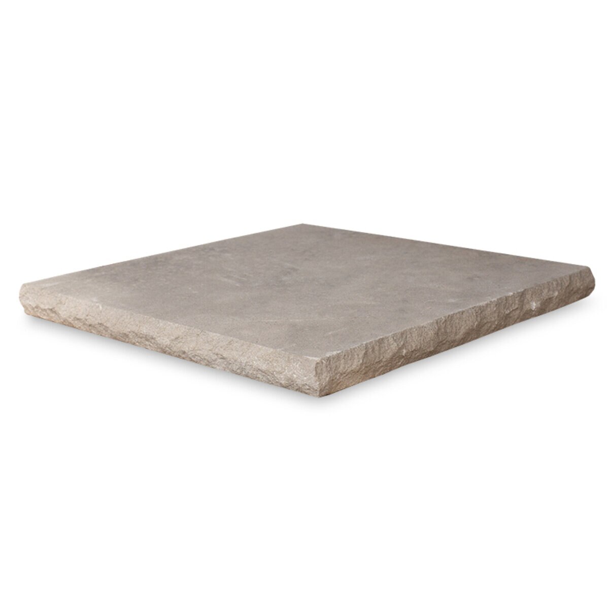 Cap Indiana Limestone Gray Rockface 4 Sides 2 in. x 20 in. x 20 in ...