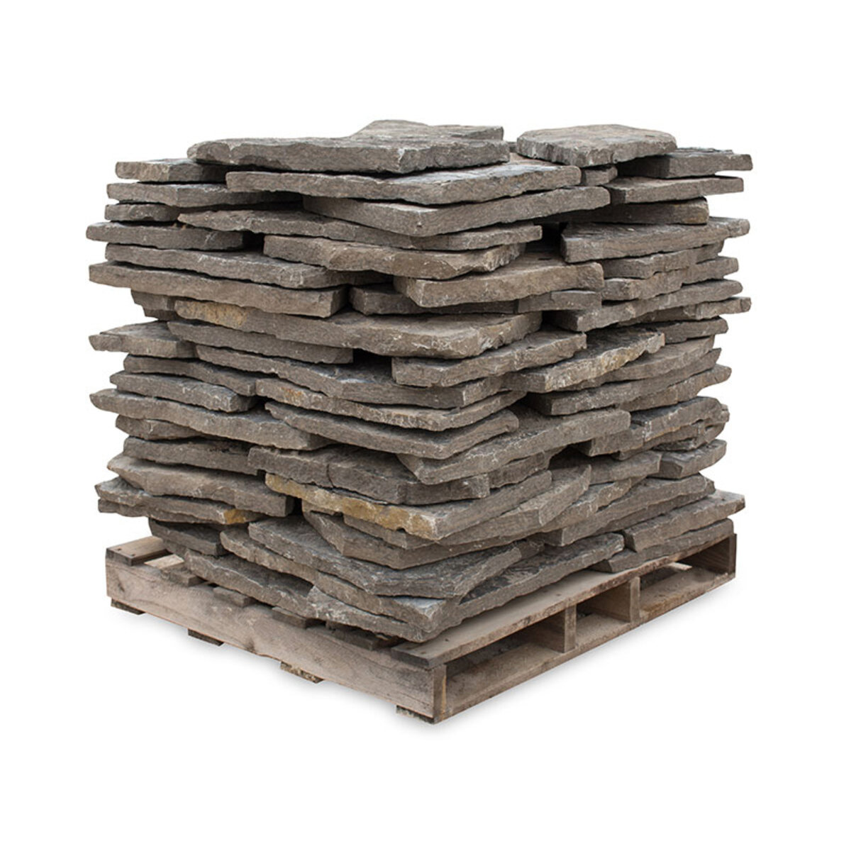 Flagstone Sycamore Blue Limestone Patio/Steppers 1 in | SiteOne US