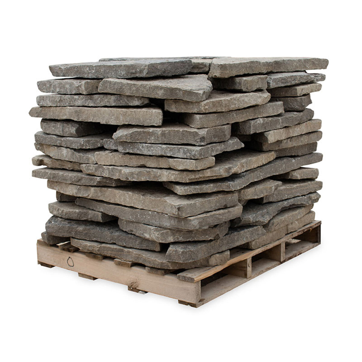 Flagstone Sycamore Blue Limestone Patio/Steppers 2 in | SiteOne US