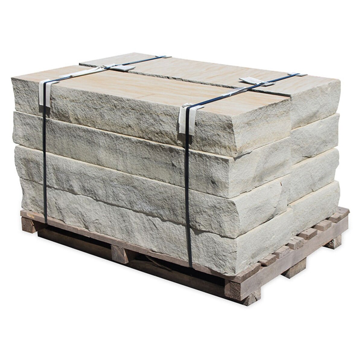 Step Amherst Gray Sandstone Sawn Top and Bottom 6 in. x 16 in. x 48 in ...