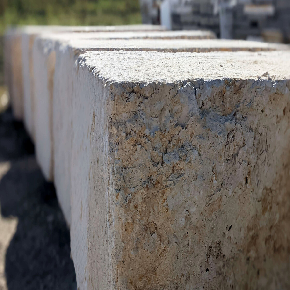 Limestone Butterstick Blocks 2 ft. x 2 ft. x 5 ft. ea | SiteOne US