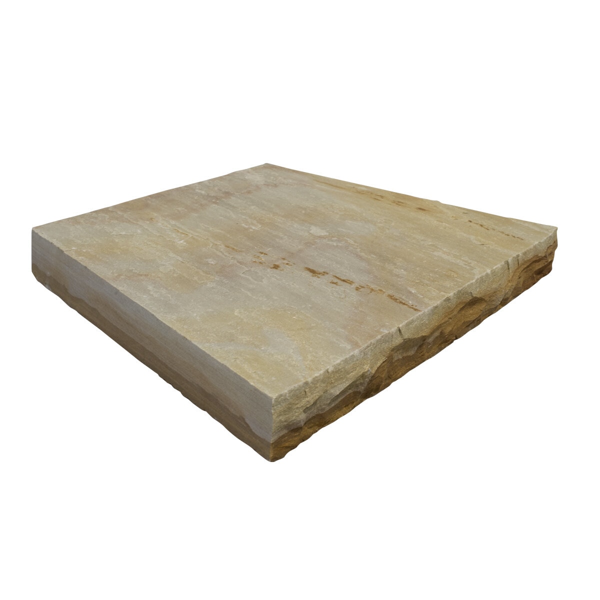 Tread Castle Buff Sandstone Rockface 2 Long Trapezoid 2 in. x 14 in. x ...