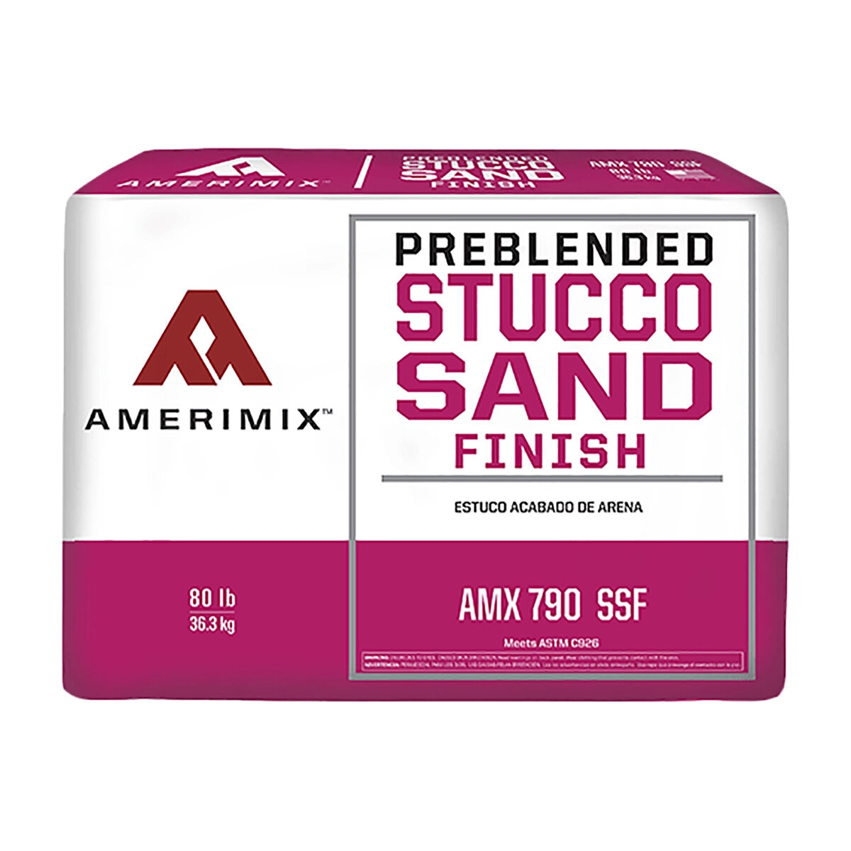 Amerimix 790 Stucco Finish Coat Sand 80 lb. Bag | SiteOne US