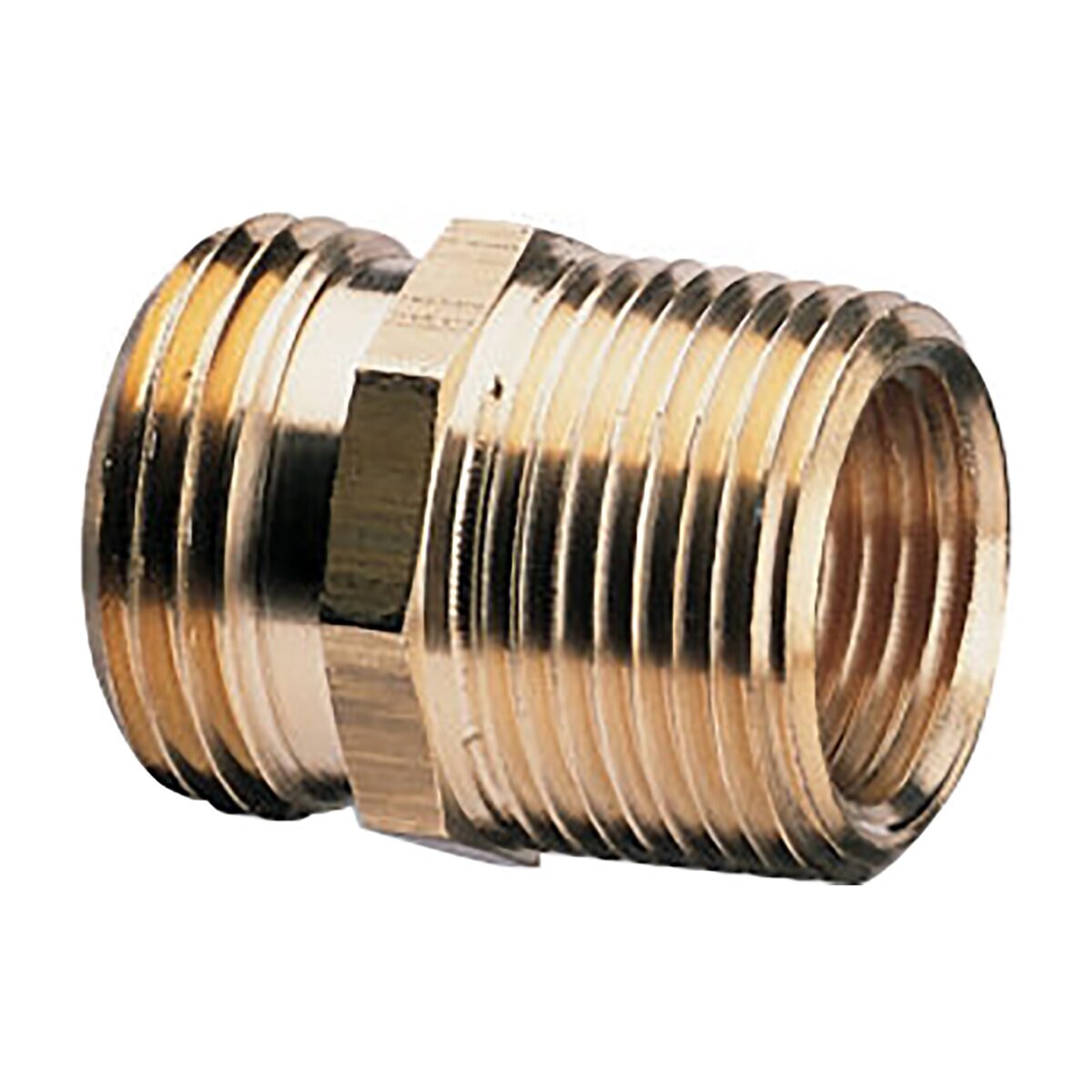Heavy Duty Model Double Male Connector 3/4 in. NH x 3/4 in. NPT x 1/2 ...