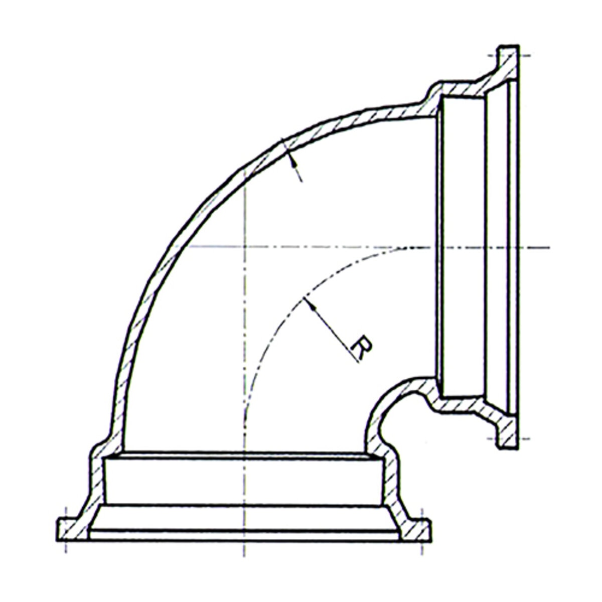 3" Mj X Mj 1/490Deg Elbow | SiteOne US