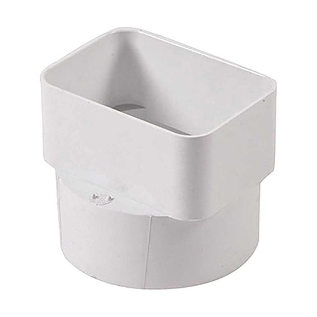 Black Down Spout Adapter 0664AA 4 in. x 6 in. x 6 in | SiteOne US