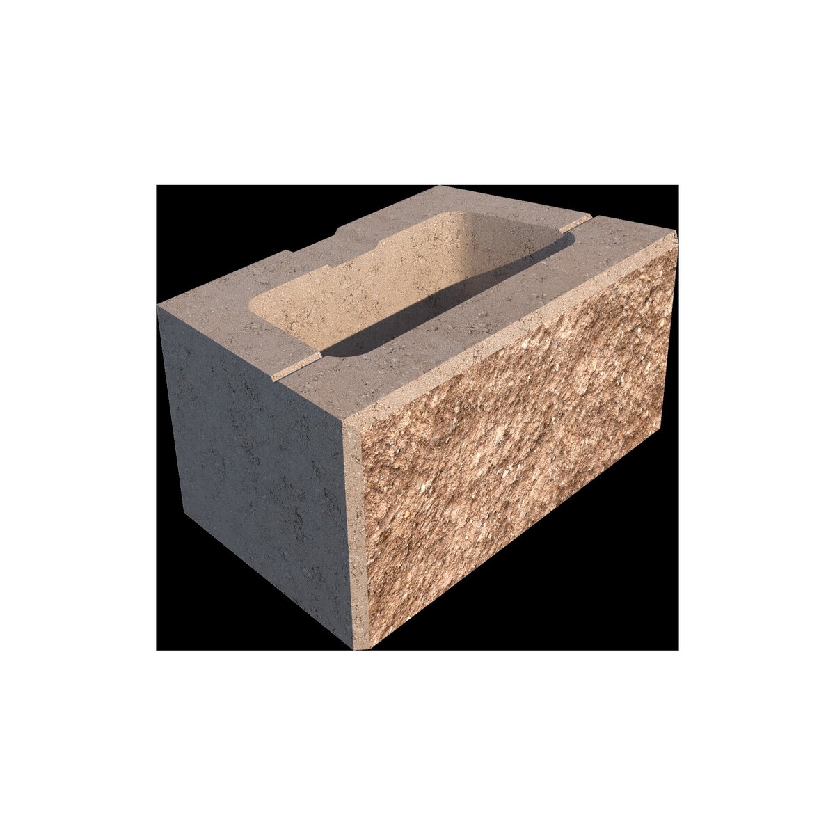 GeoStone G10 8 in. Ocher 8 in. x 18 in. x 10 in. (45 pc./pallet ...