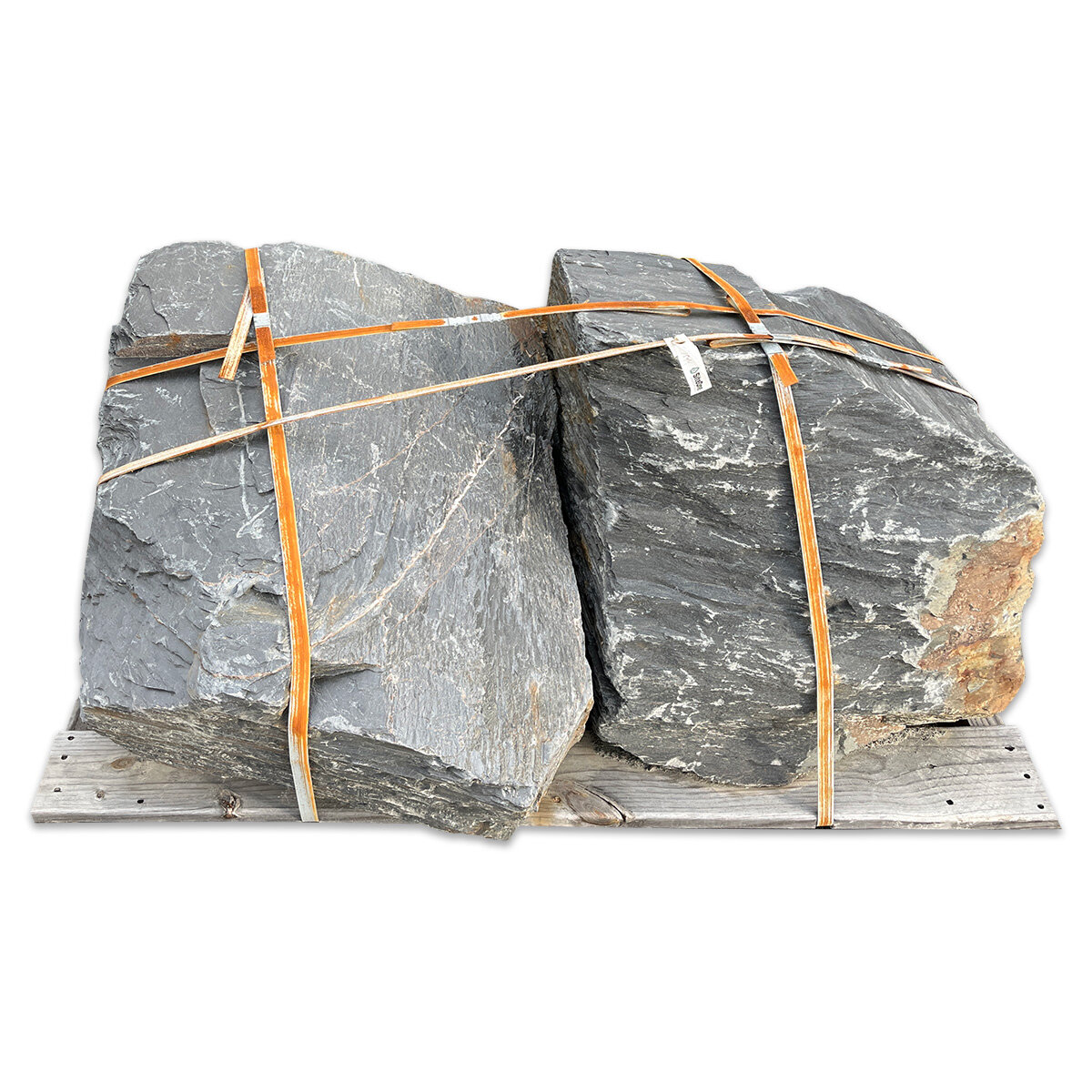 Slatescape Virginia Black Slate Decorative Boulders | SiteOne US