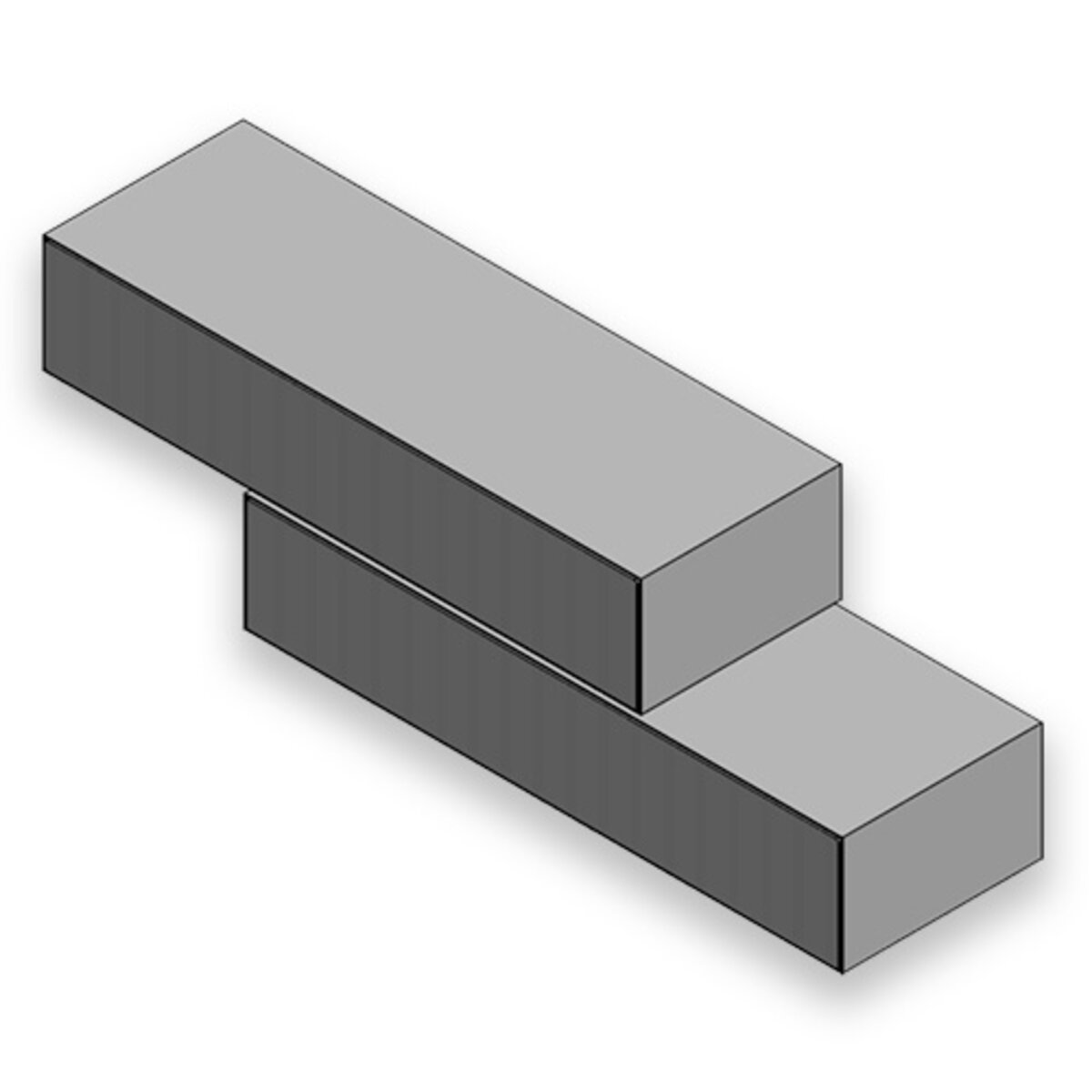 Newstone Dorado Wall Block Corner 24 in. x 5 in. x 8 in. Natural (24 pc ...