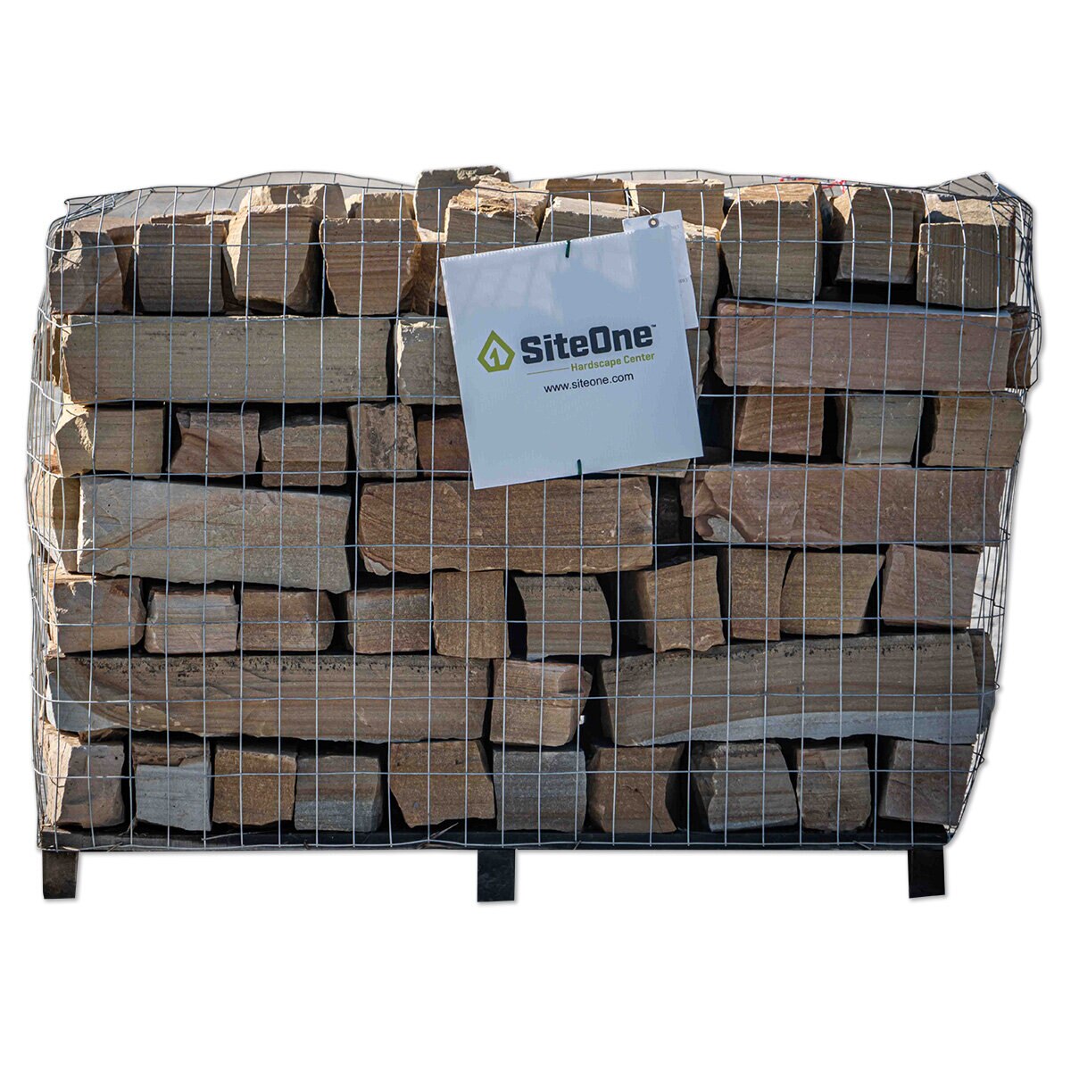 Building Stone Tennessee Variegated Brown Strip Rubble (4 in. Snapped ...