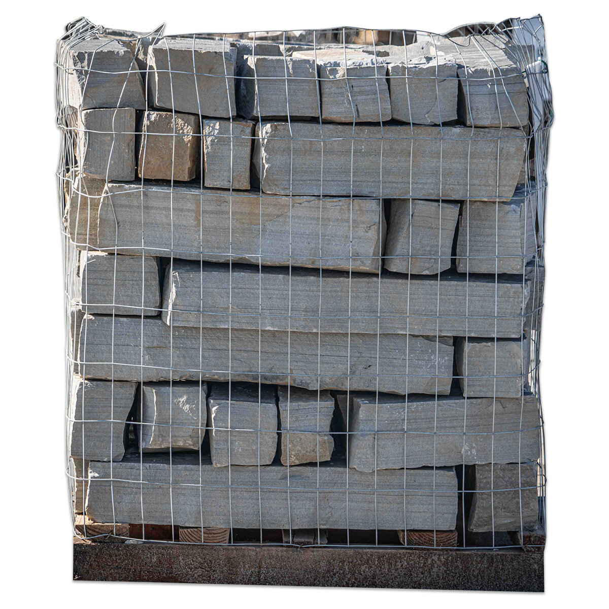 Building Stone Tennessee Blue/Gray Strip Rubble (4 in. Snapped) 4 - 6 ...