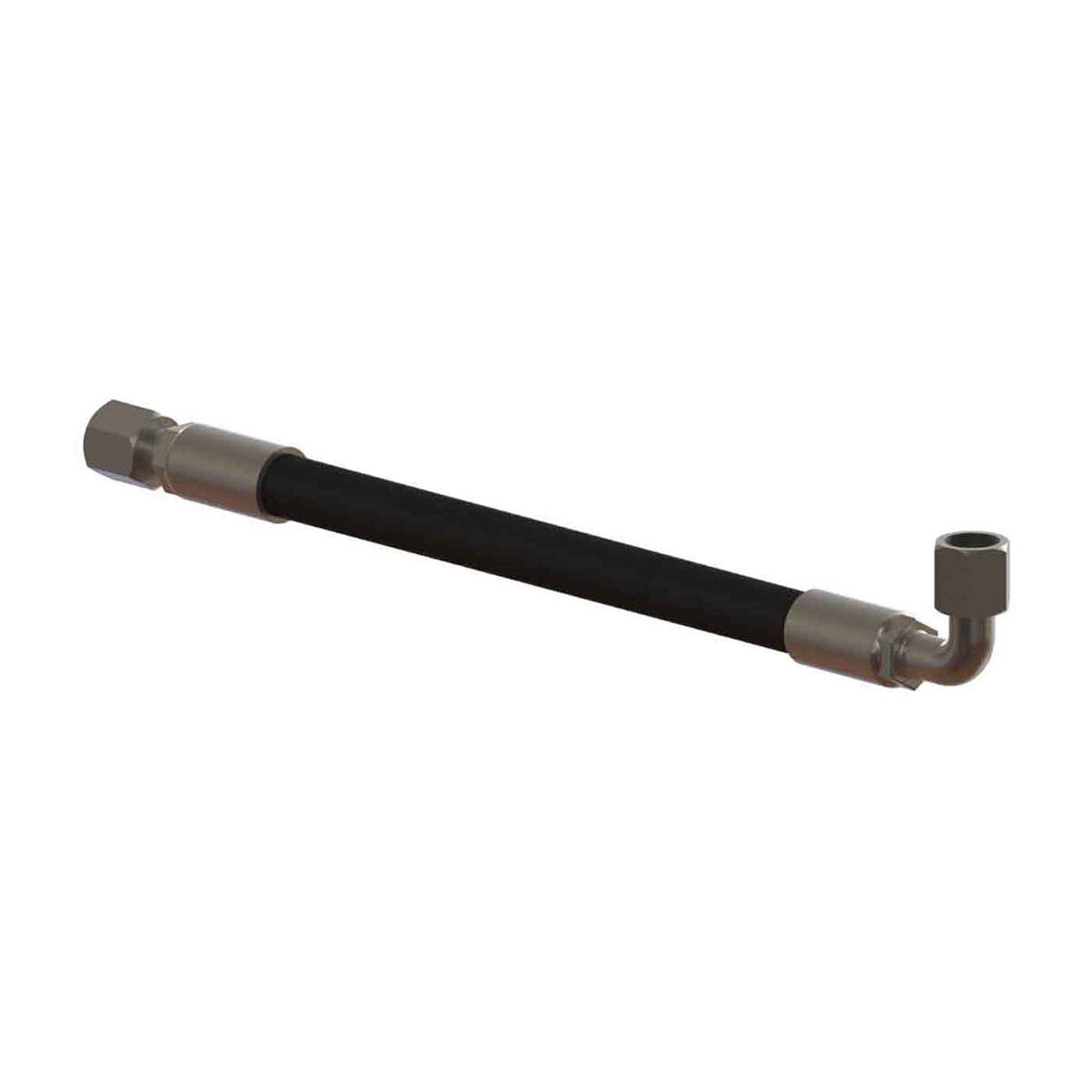 Turfware Hydro Hose with Short Elbow (LH Wheel Motor Lower To Tee ...