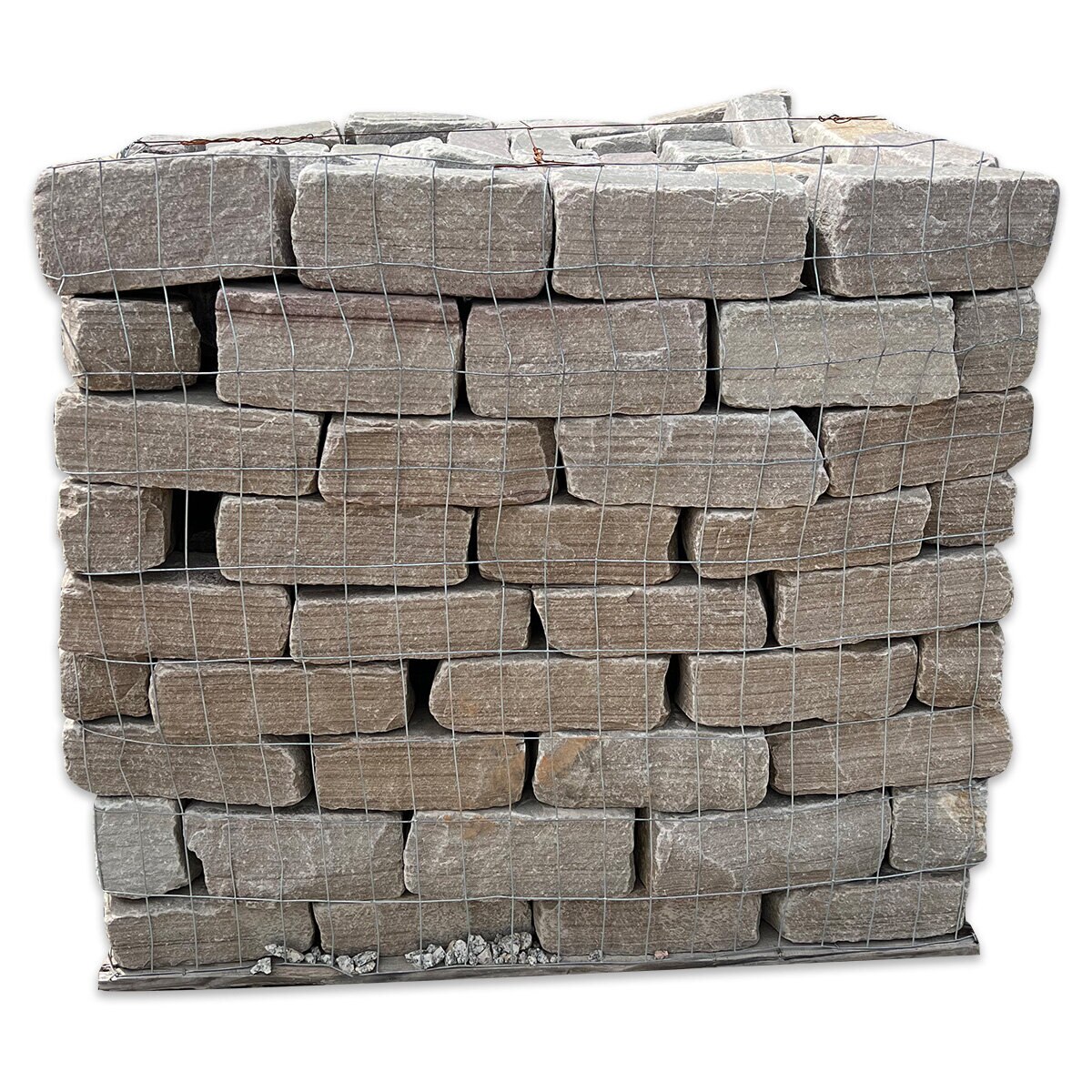 Building Stone Tennessee Blue/Gray Strip Rubble Tumbled (4 in. Snapped ...