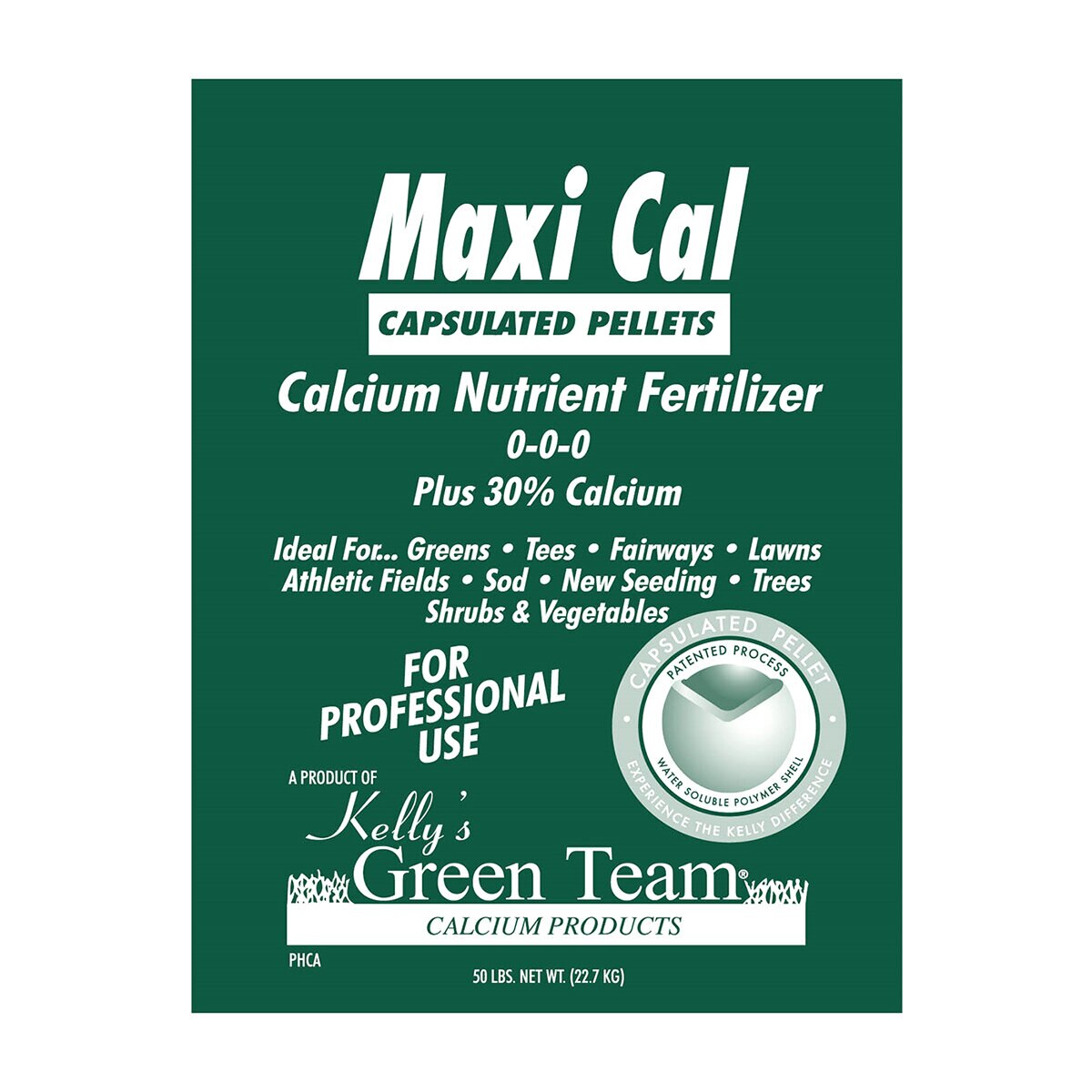 MAXI CAL K Capsulated Soil Additive 0-0-22 14Ca SGN 100 ELITE 50 lb ...
