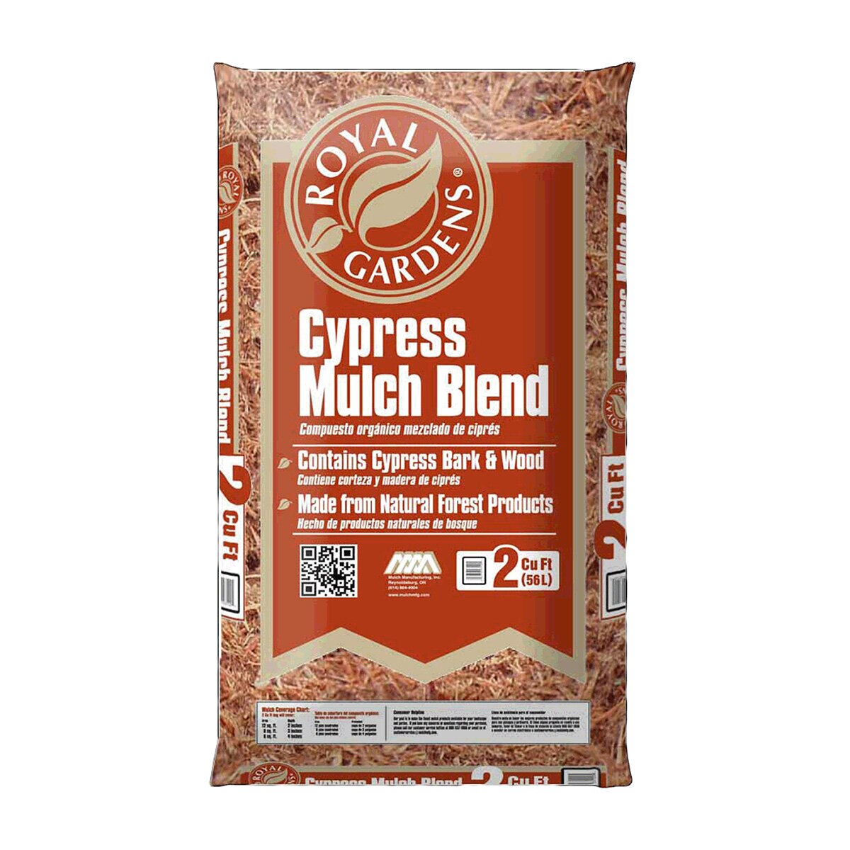 100% Cypress Mulch 3 cu. ft. Bag | SiteOne US