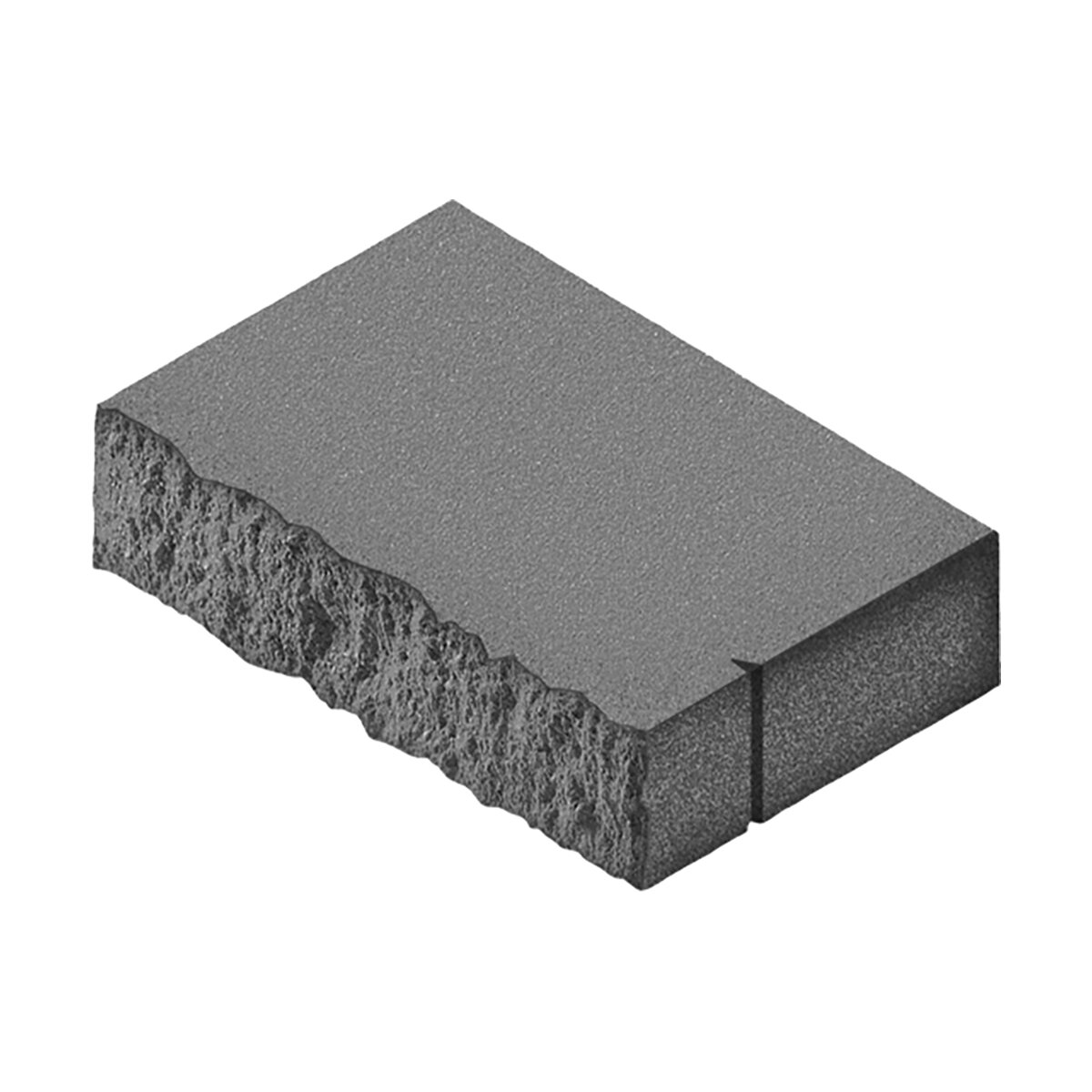Pavestone Keystone Rectangle Wall Cap Pewter 4 in. 18 in. x 13-1/2 in ...