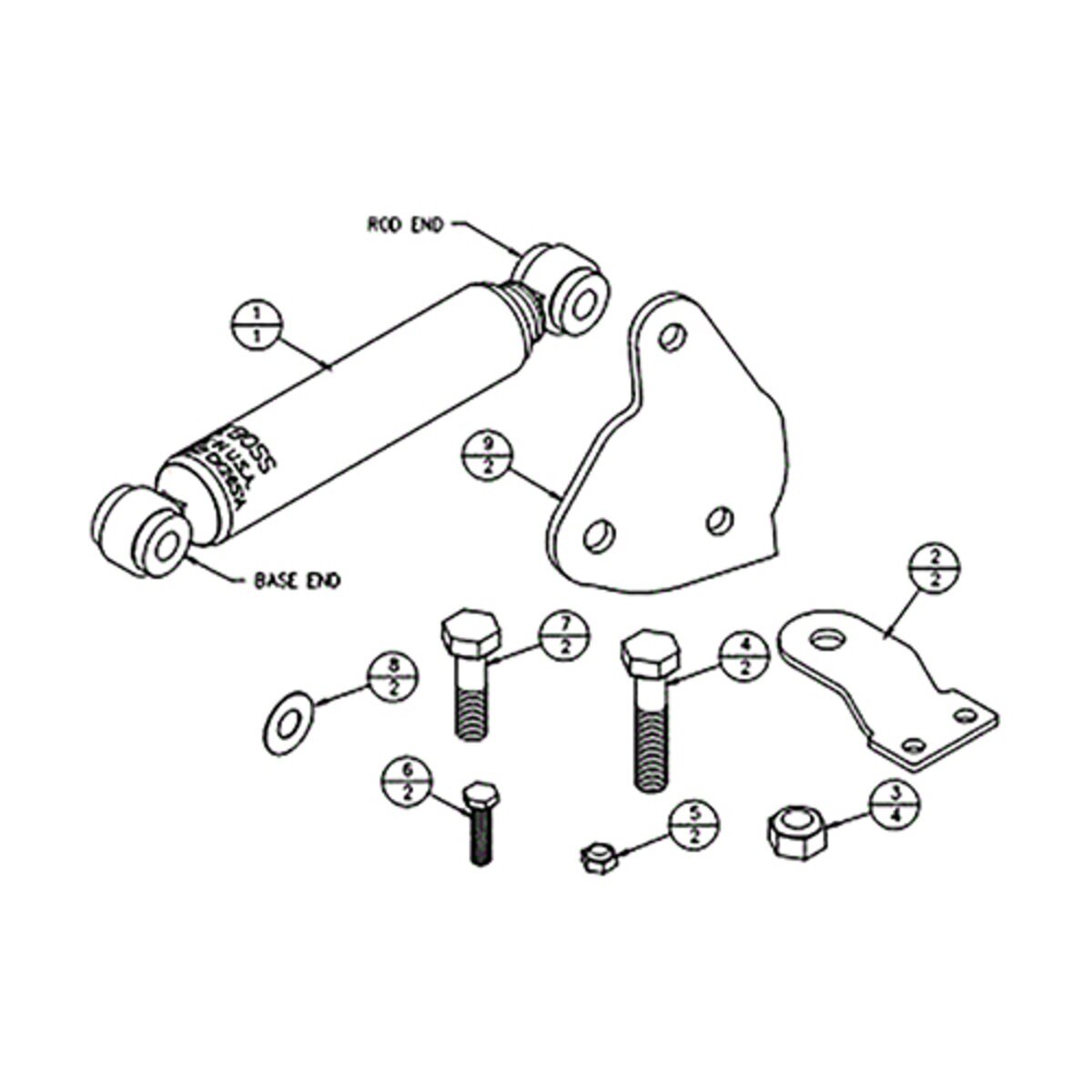 B-OEM Shock Kit Super Duty Xt | SiteOne US