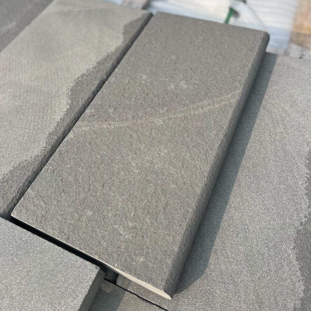 Coping South Blue Bullnose 1 Long Side 2 in. x 12 in. x 24 in | SiteOne US