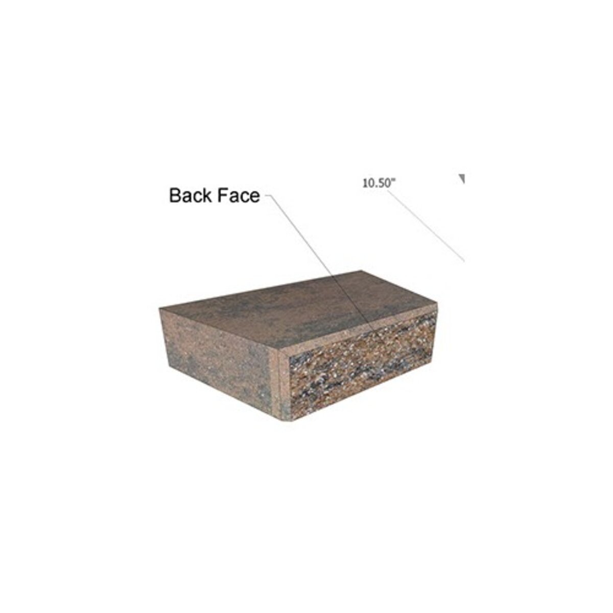 GeoStone Universal Trap Cap Earth Blend 17 in. x 10-1/2 in. x 4 in. (60 ...