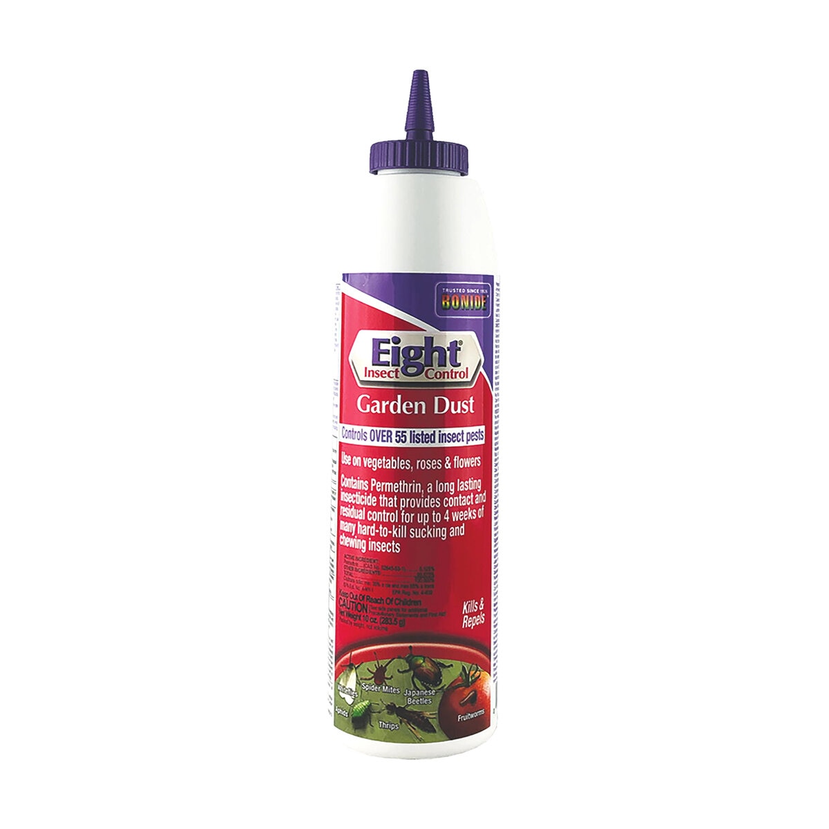 Bonide Eight Insect Control Garden Dust Contact Insecticide 10 oz ...