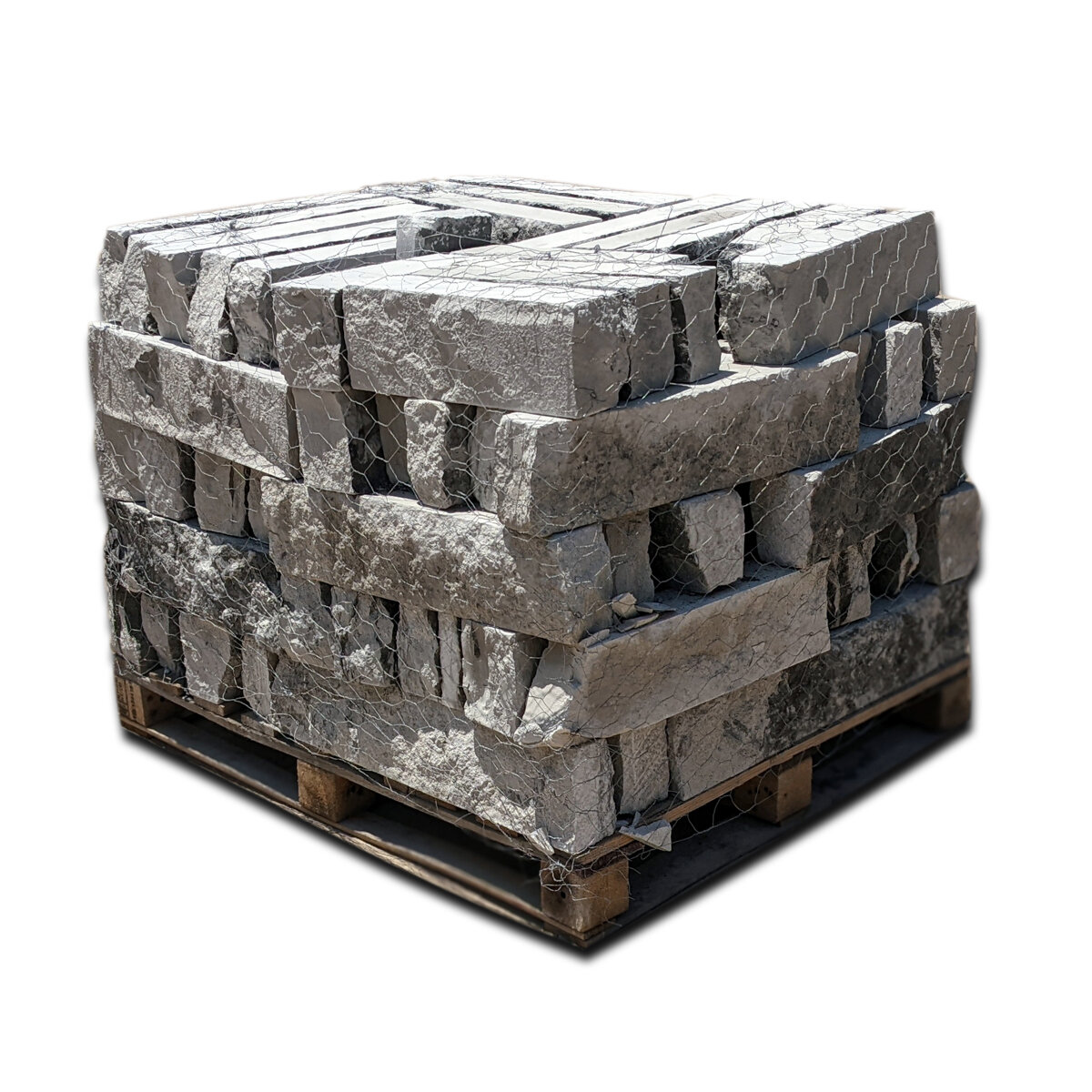 Building Stone Bluebonnet Limestone (4 in. Chopped) Sawn 6 in. Thick ...