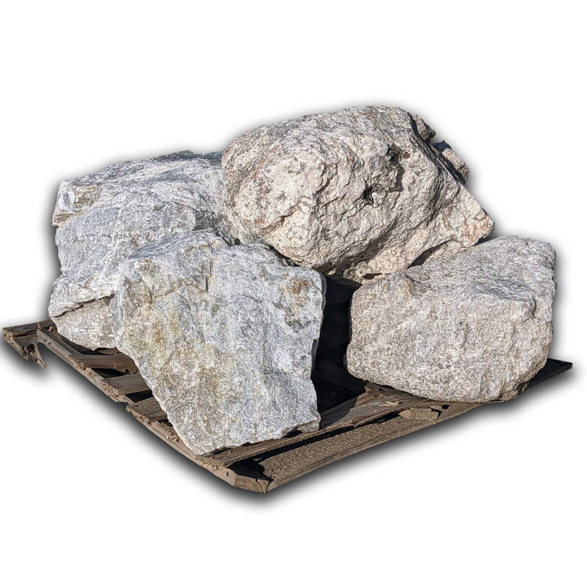 White Quartz Boulders | SiteOne US