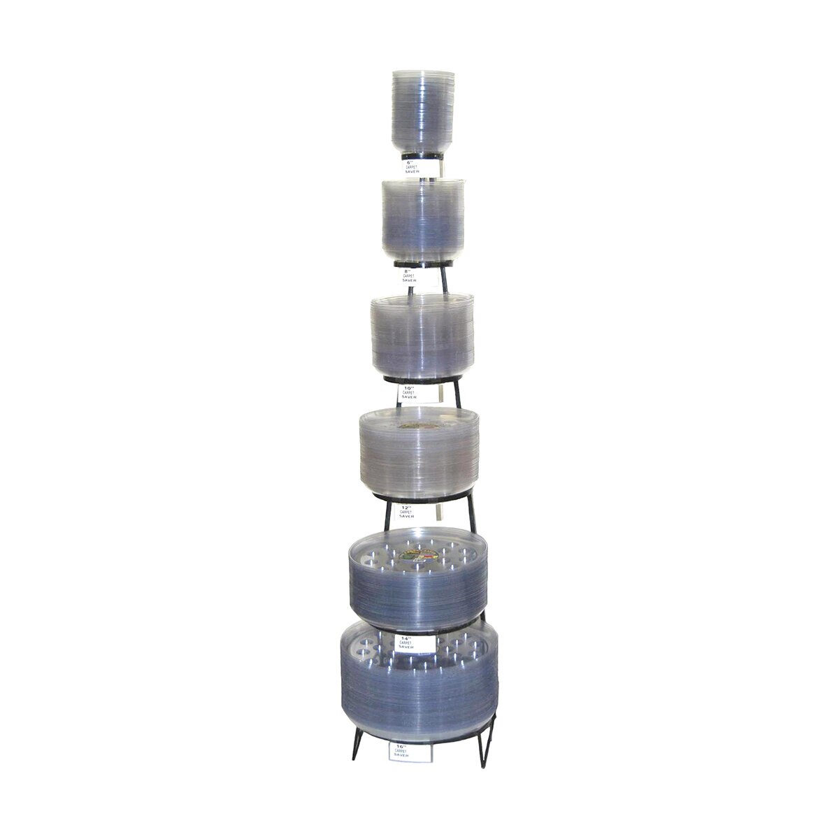 6-Tier Metal Display Rackonly | SiteOne