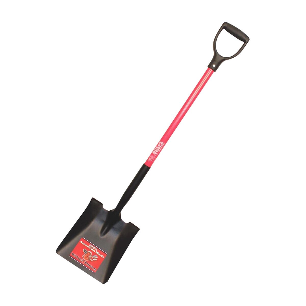 Bully Square Point Shovel Fiberglass D-Grip Handle | SiteOne US