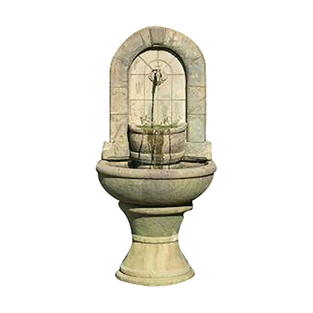 Massarelli Stone Garden Spigot Fountain | SiteOne US