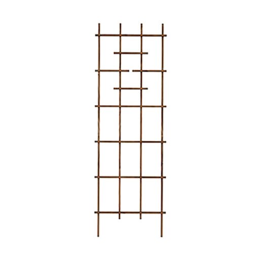 Panacea Trellis Ladder Style Wood Painted Dark Brown 72 | SiteOne