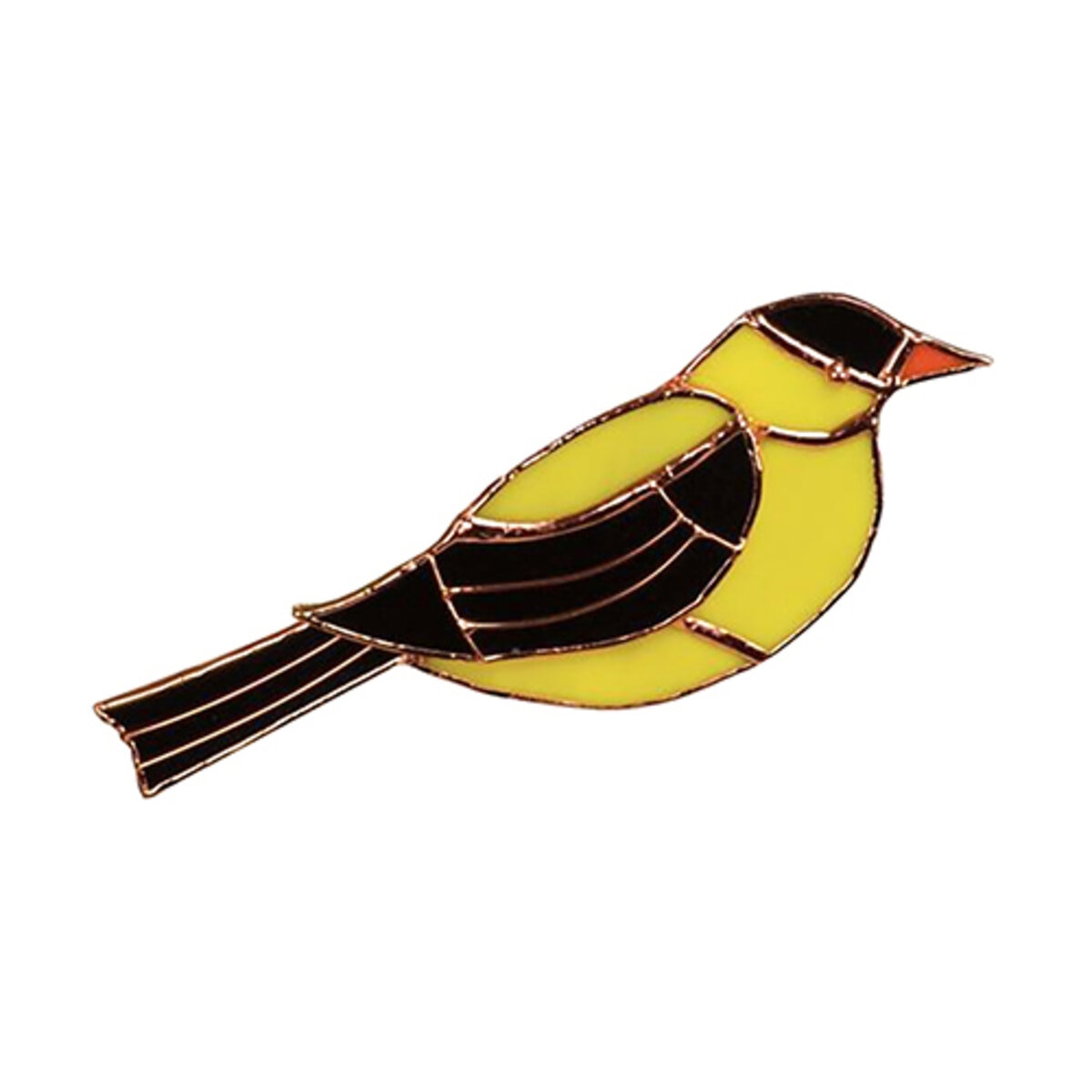 Stained Glass Goldfinch Suncatcher | SiteOne