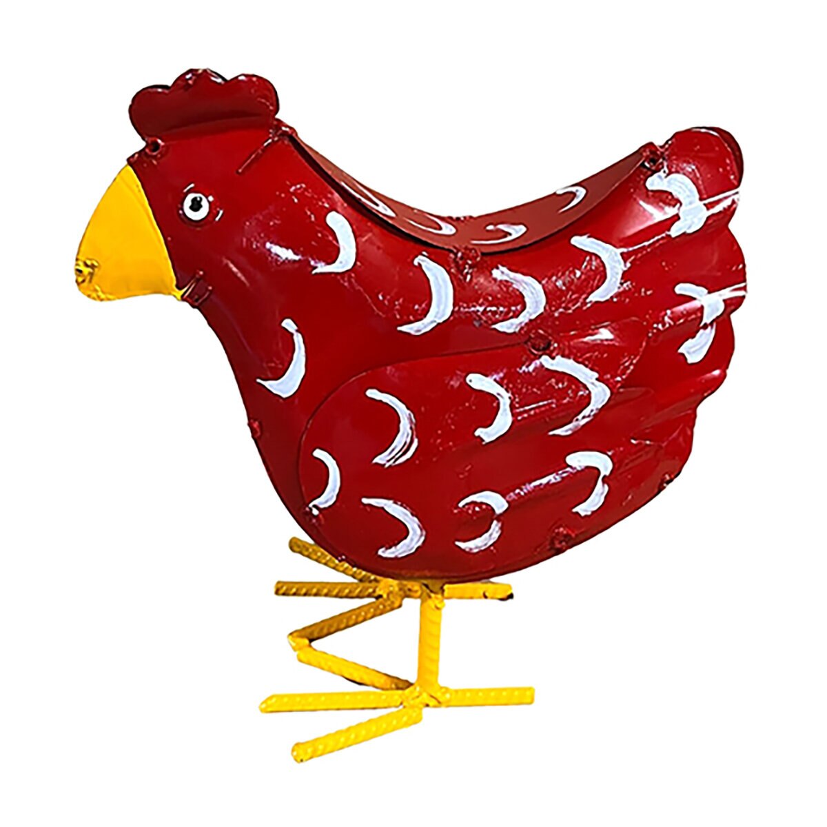Rustic Arrow Statue Metal Hen Red Mini 10 in. x 6 in. x | SiteOne
