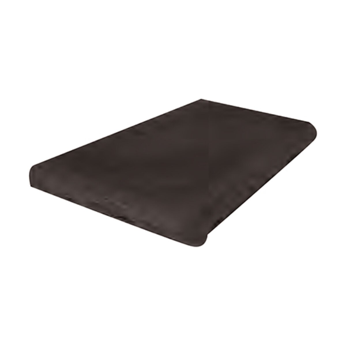 14"X24' Chiseled Flat Wall Cap Slate Top Charcoal | SiteOne