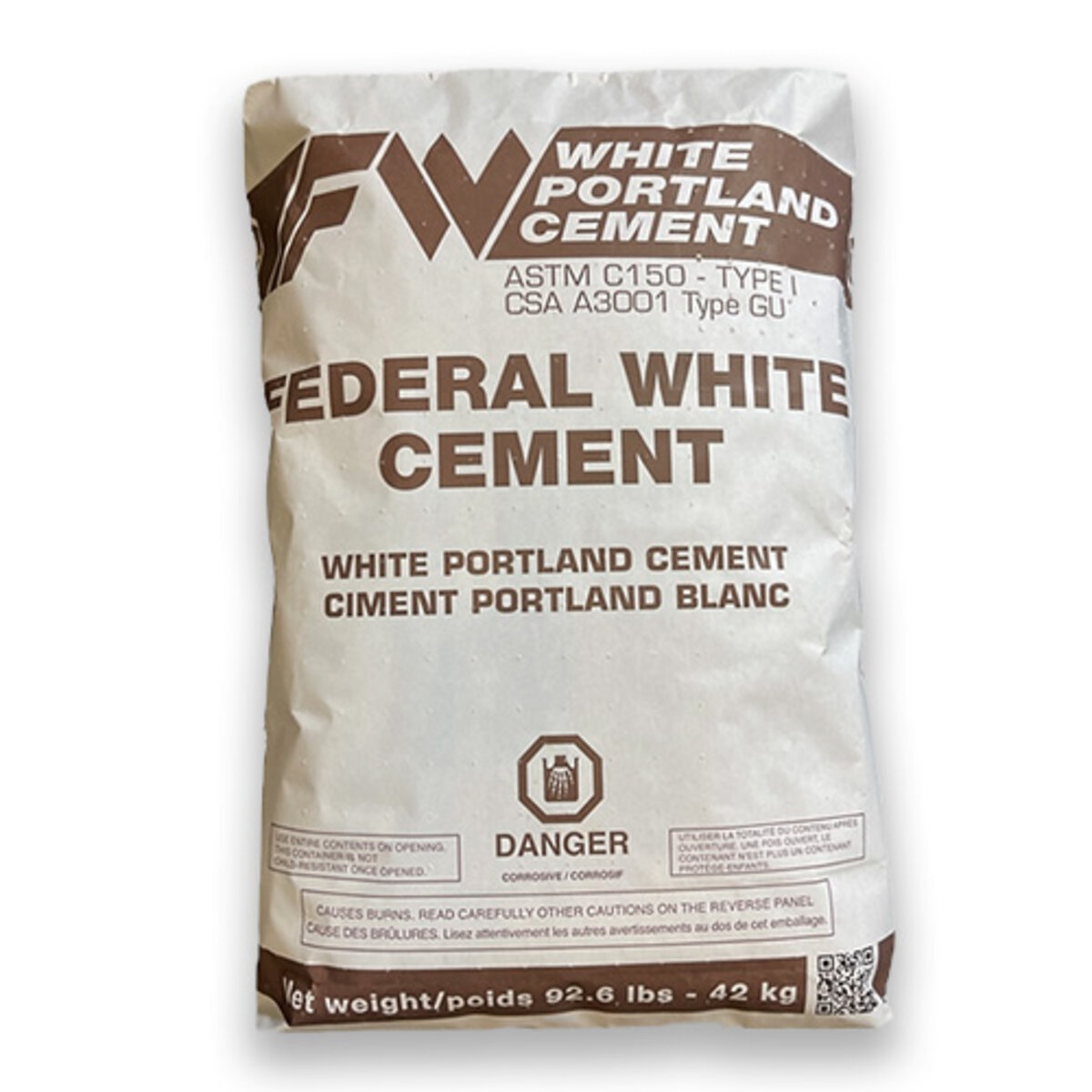 Federal Portland White Cement 94 lb. Bag | SiteOne US