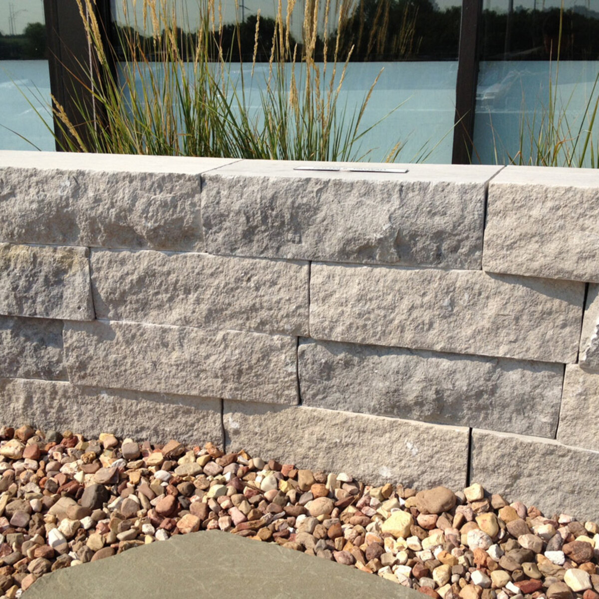 Sawn Thin Veneer Pewter Mist Limestone Dimensional Drystack 4 in ...
