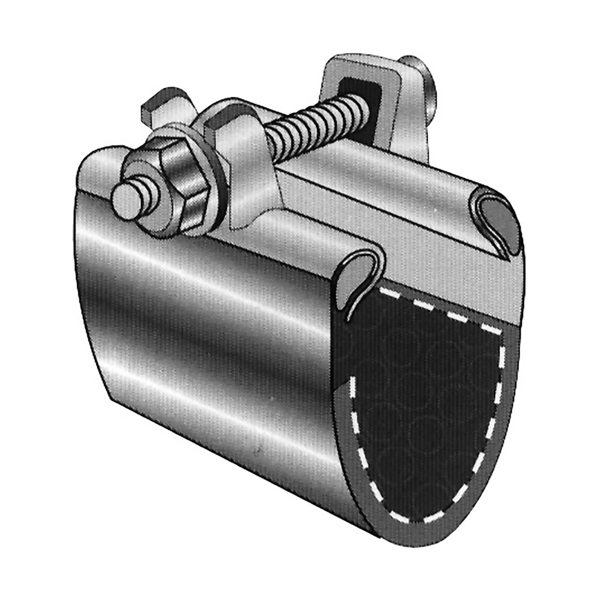 Redi-Clamp 1 in. x 3 in. (1 Bolt) | SiteOne US