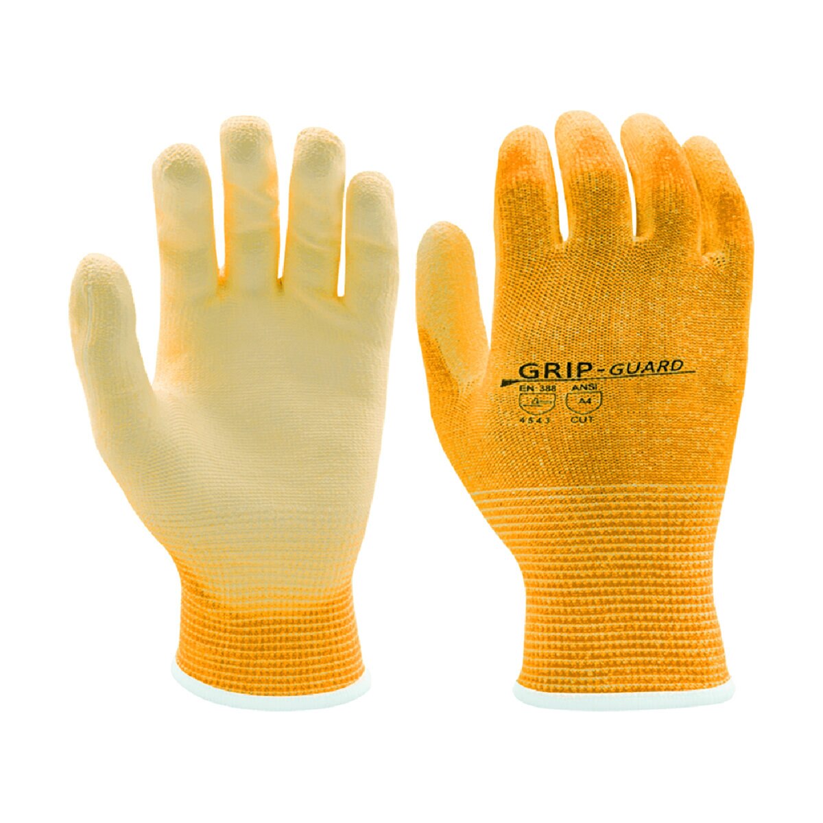 Glove ANSI Cut Res A4 HPPE Hi Viz Yellow Large | SiteOne US