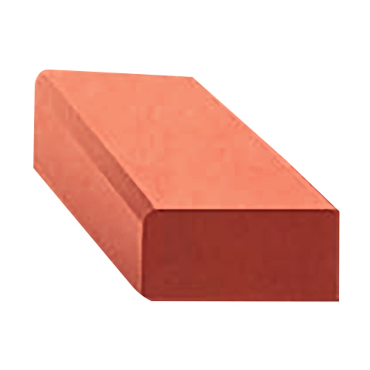 Cutting Edge Curbing Premium Curb Brick Red 8 in. x 4 in | SiteOne