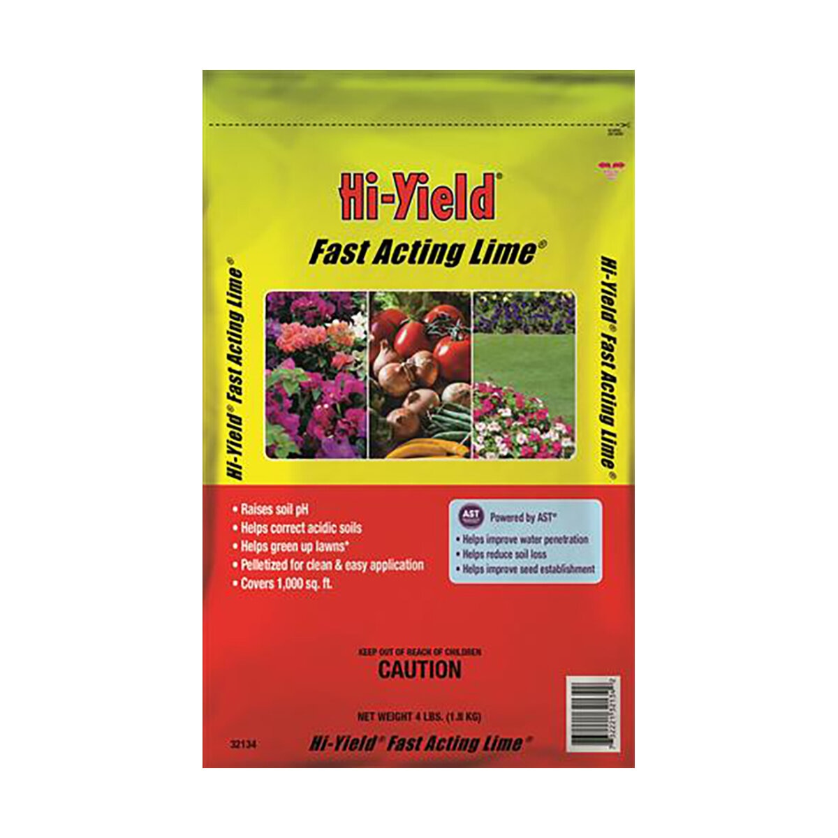 Hi-Yield Granular Fast Acting Lime Fertilizer 4 lb. Bag | SiteOne US