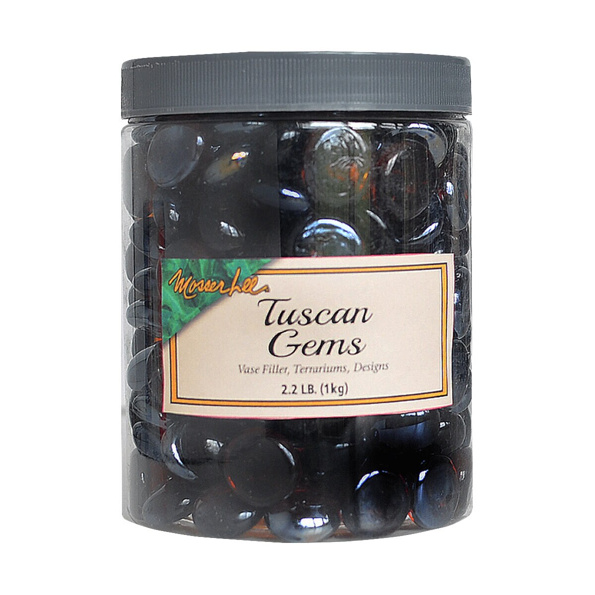 Mosser Lee Decorative Glass Tuscan Gems 2.2 lb. Jars (8 jars/case) | SiteOne