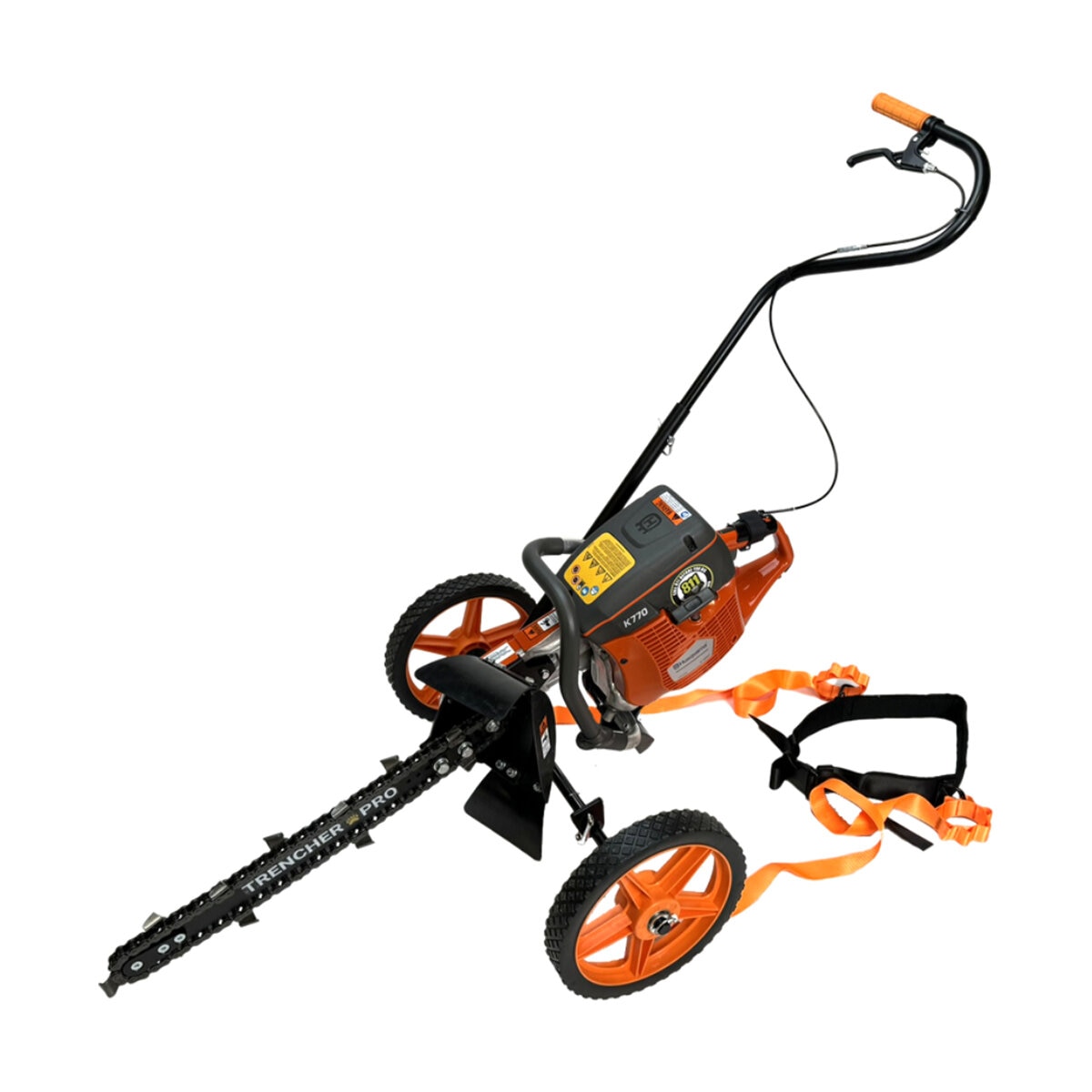 TrencherPro Portable 20 in. Trenching Bar System, Husqvarna K770 ...