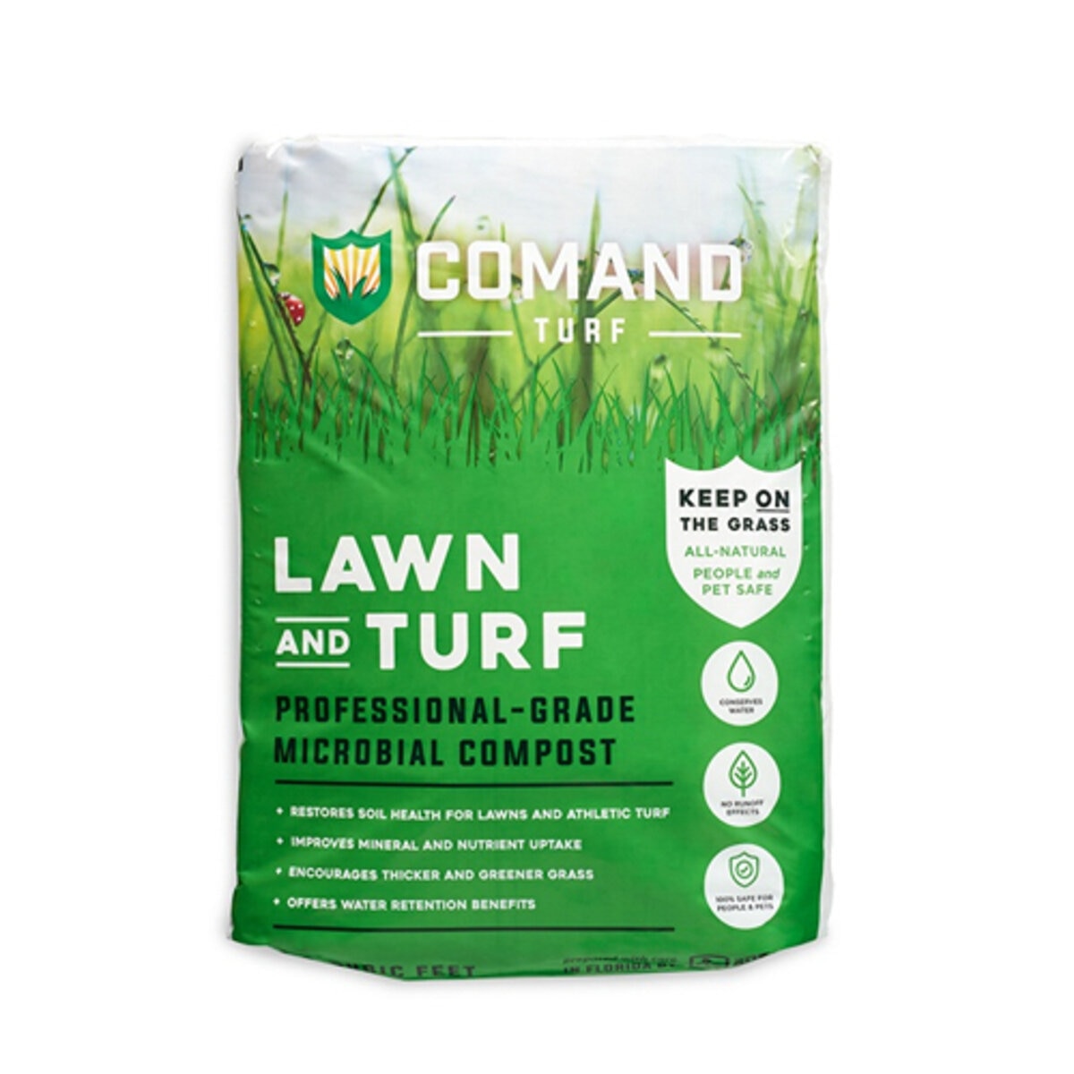 Comand Topdress 1/4 Fine Compost 45 lb. 1.5 cu ft. Bag | SiteOne US