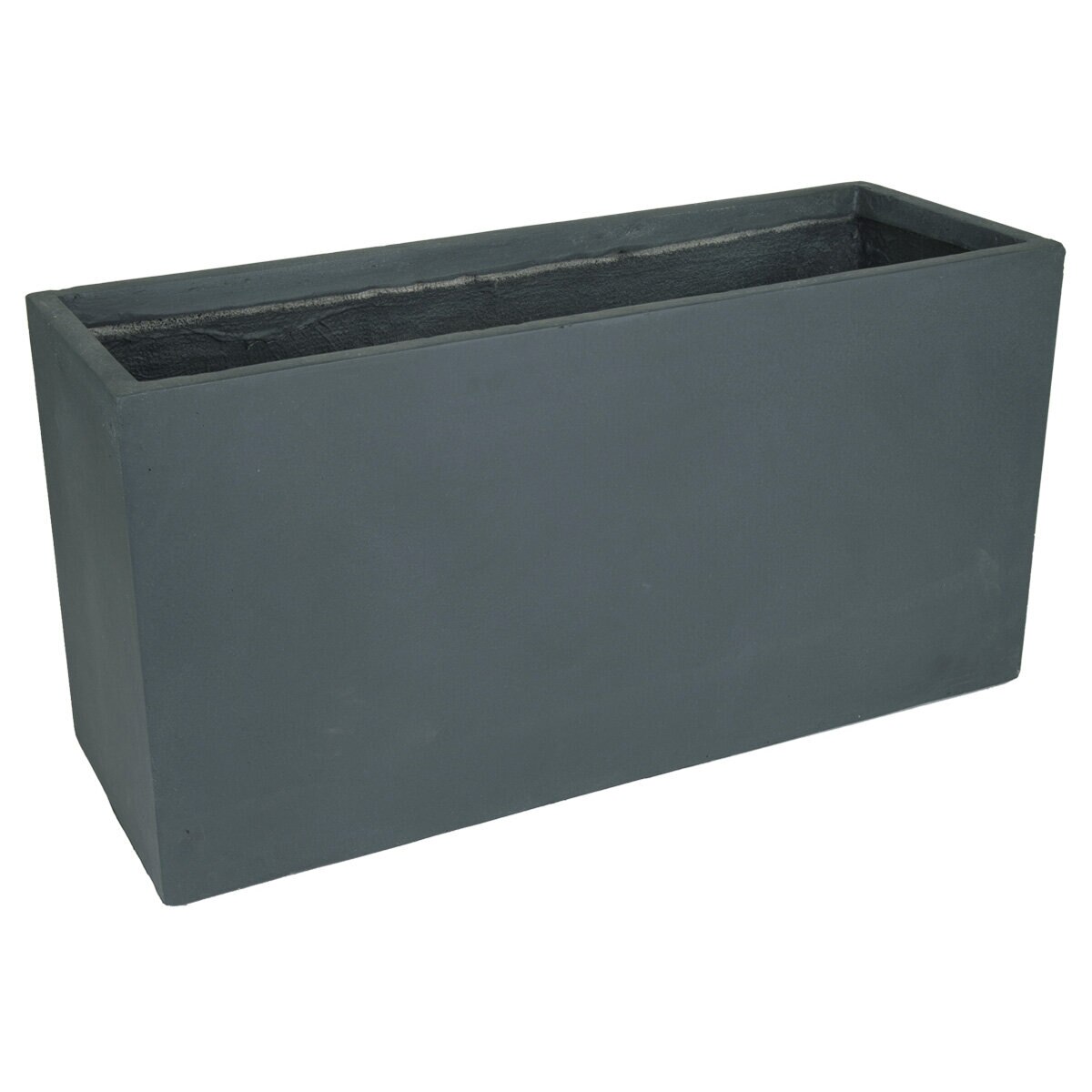Rectangular Planter Dark Clayfibre | SiteOne US