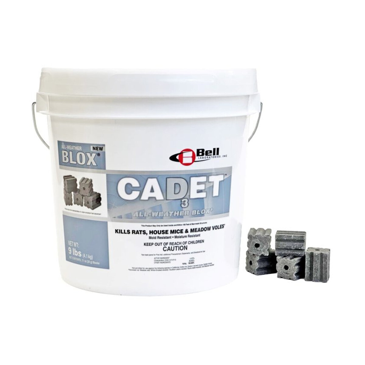 Cadet All-Weather BLOX Rodenticide Bait 18 lb. Pail | SiteOne US