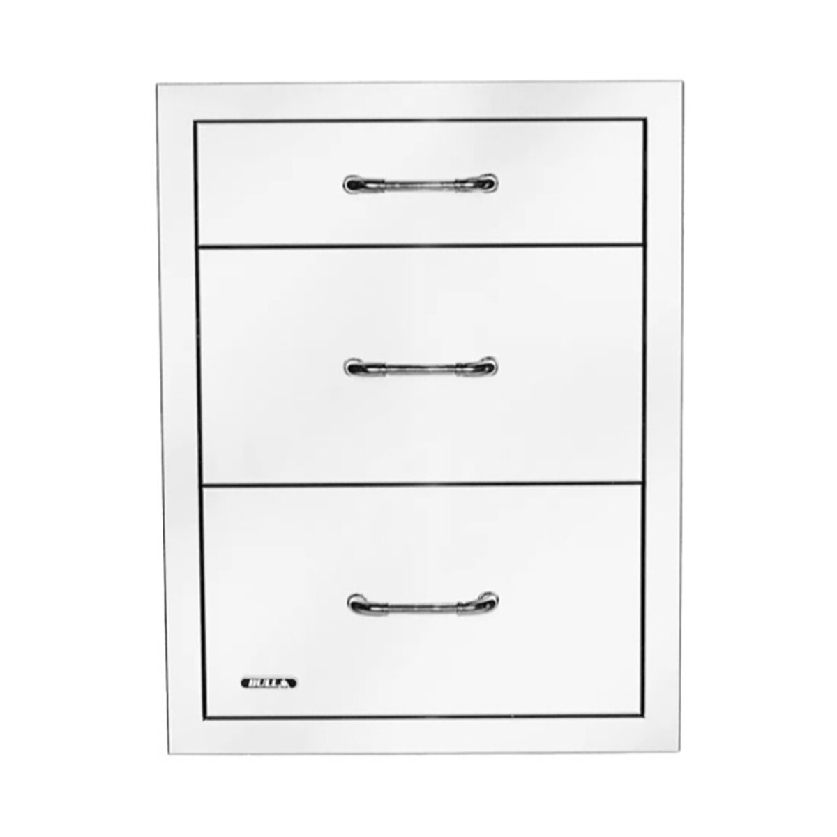 Bull Outdoor Stainless Steel Triple Drawer System with Reveal | SiteOne US