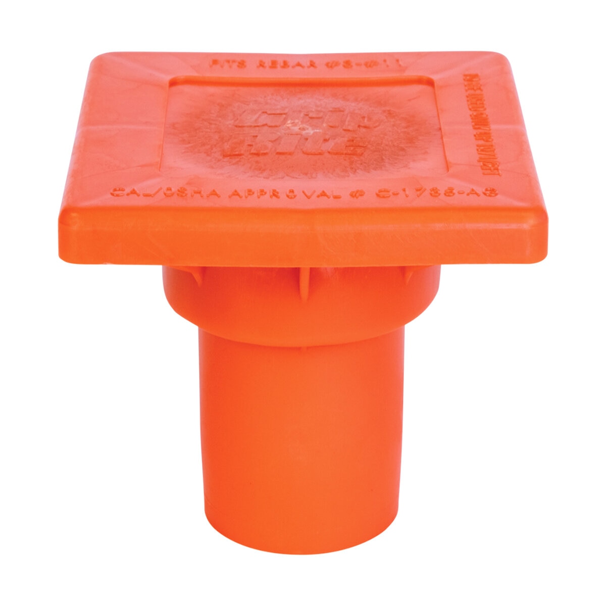 Osha Approved Rebar Cap Flat Top Orange | SiteOne US
